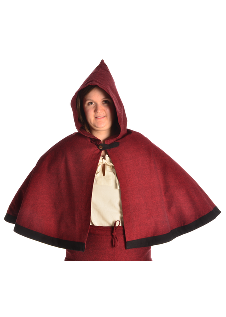 Medieval Pelerine Gerutha cotton buy online | HEMAD medieval wear shop ...